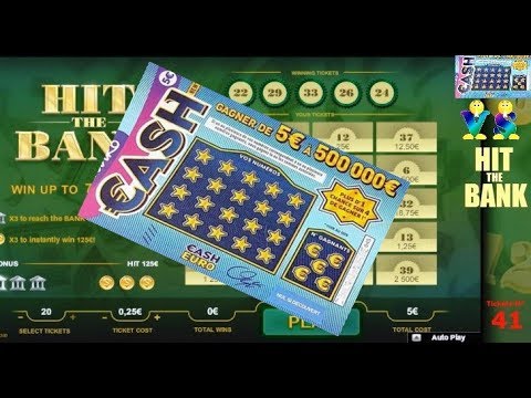 COMPARAISON: CASH vs BANK scratch! 300€ de Jeux à Gratter ! - YouTube