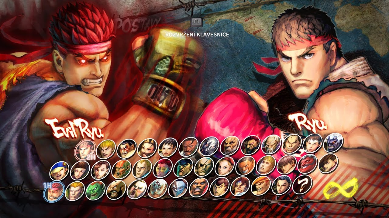 Evil Ryu vs Ryu, Ultra Street Fighter 4, usf4, Ultra Street Fighter IV ...
