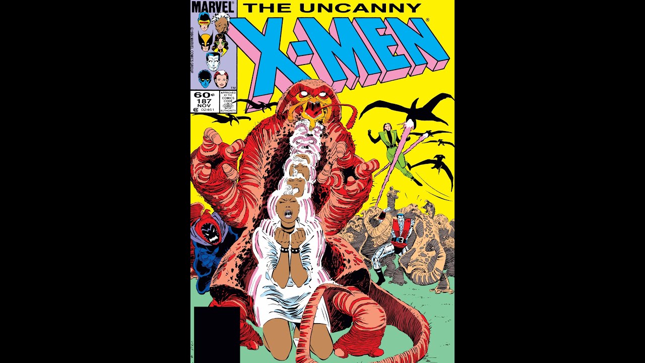 X-Men Vs The Dire Wraiths! Uncanny X-Men #187, Chris Claremont & John ...