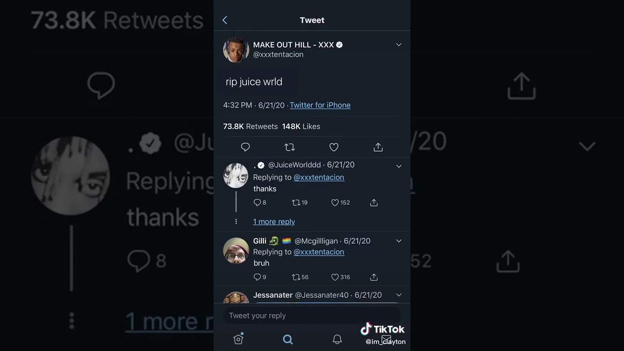 X and juice tweets in heaven - YouTube
