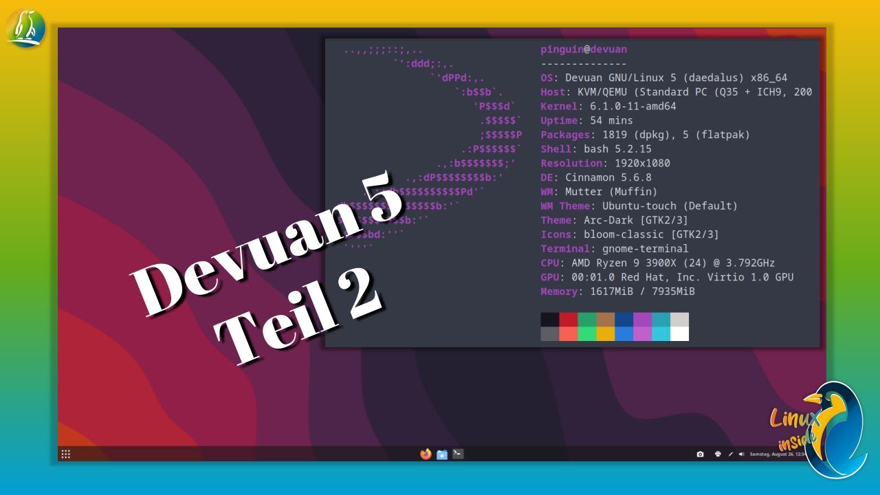 Devuan Daedalus 5.0 Teil 2 - YouTube