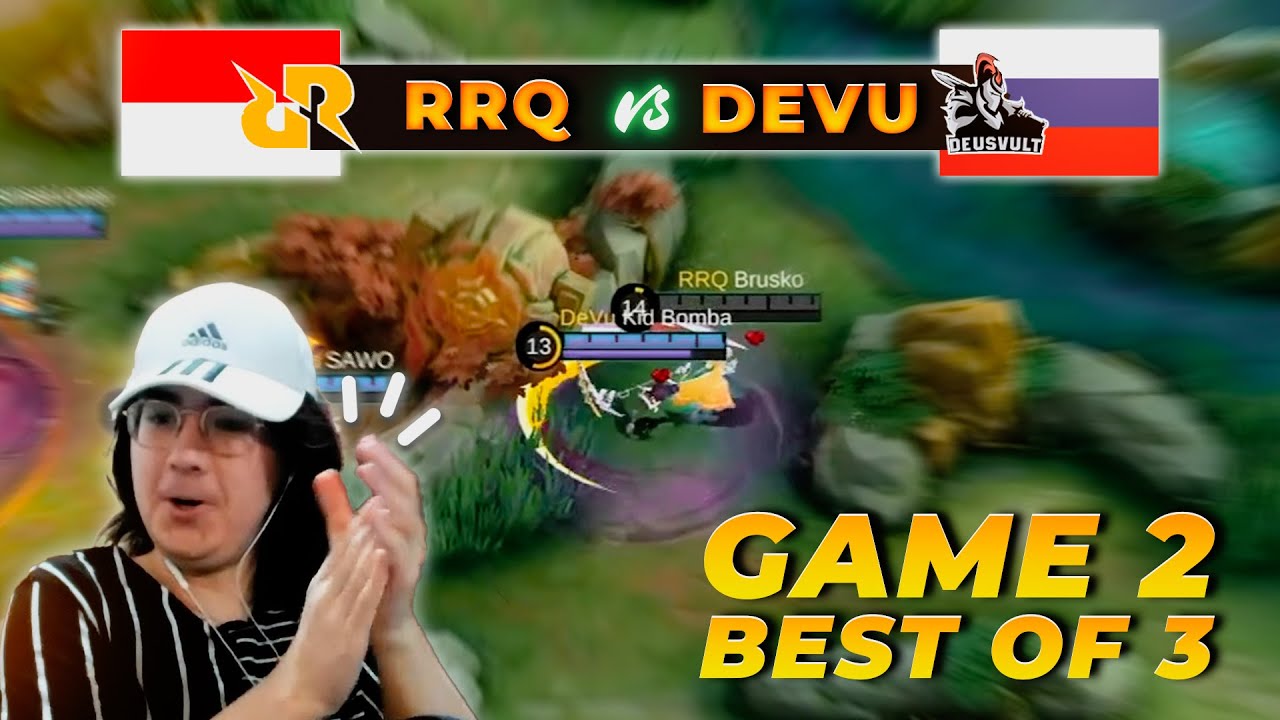 GYATT BOMBA IS BACK | Game 2 BO3 RRQ VS DEVU Games Of Future - YouTube