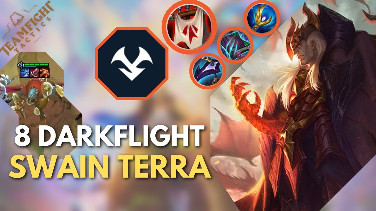 SWAIN TERRA 8 DARKFLIGHT MONOLITH | RENGAR CARRY | ZEKE'S HERALD | TFT ...