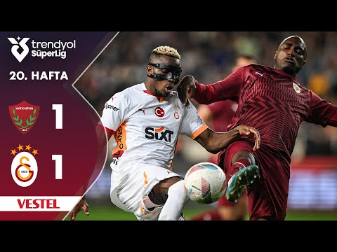 Vestel | Hatayspor (1-1) Galatasaray - Highlights/Özet | Trendyol Süper Lig - 2024/25