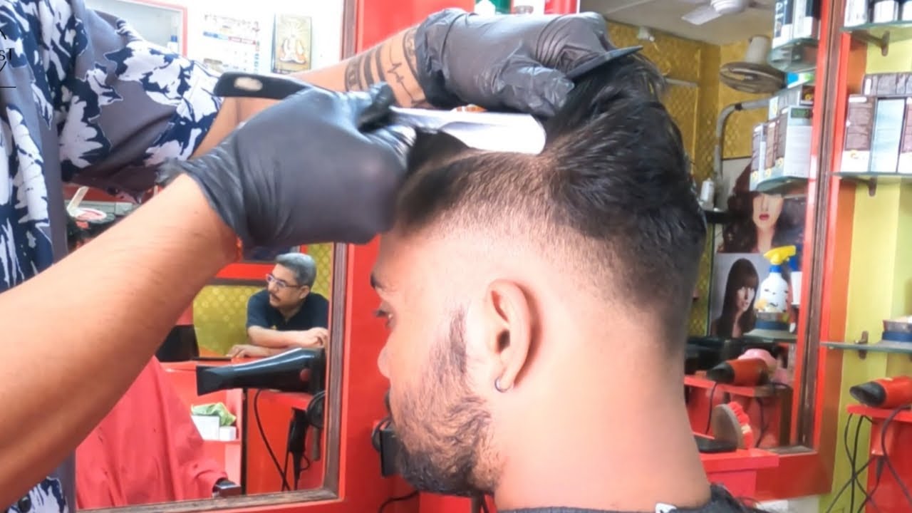 HeadShave /Straight Razor Skin Fade HeadShave Side to Back / Razor Fade ...