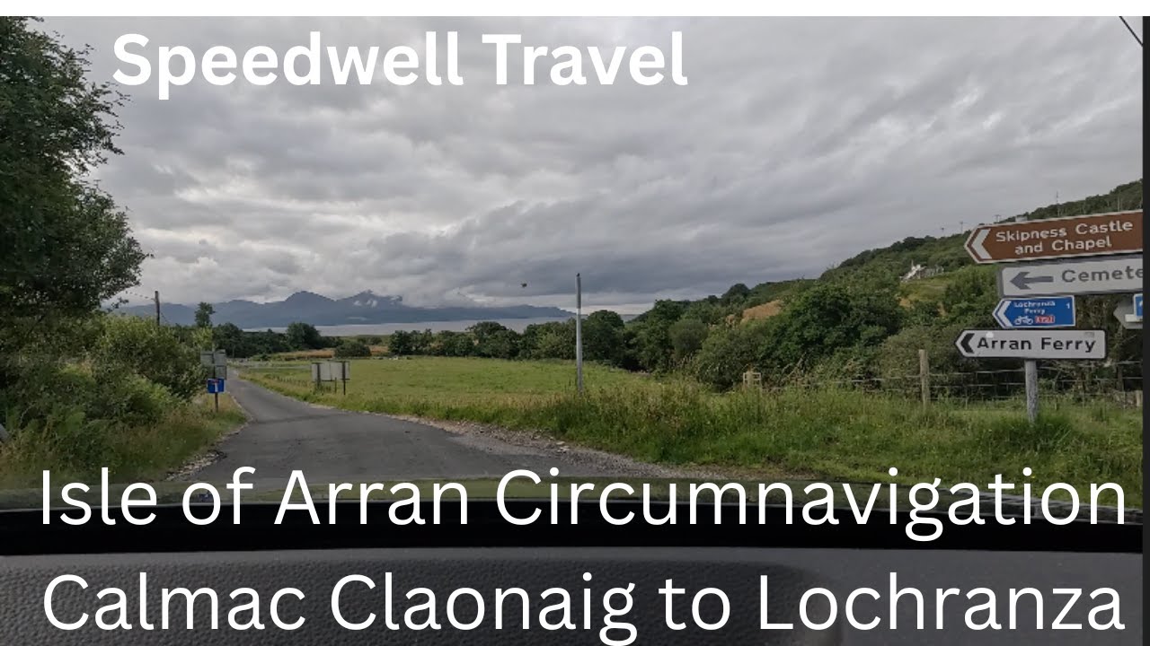 Isle of Arran circumnavigation. Claonaig to Lochranza on Calmac. A ...