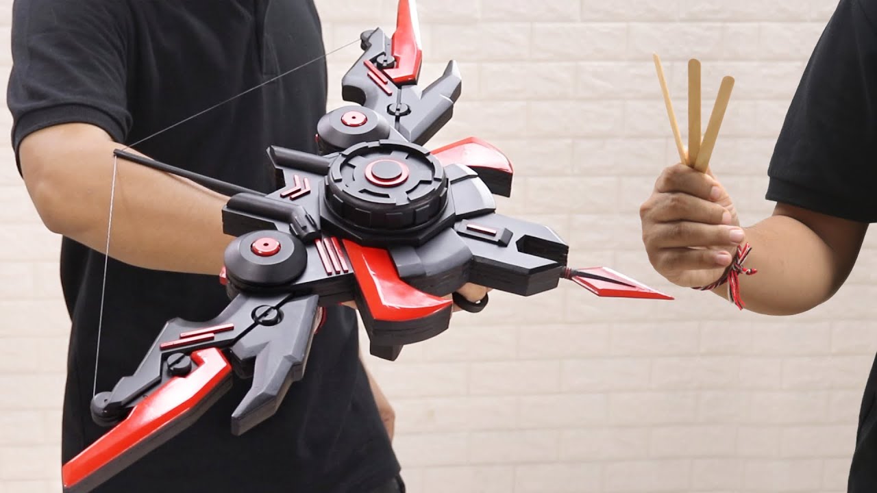 Amazing COOL Popsicle Stick FOLDABLE Bow - YouTube