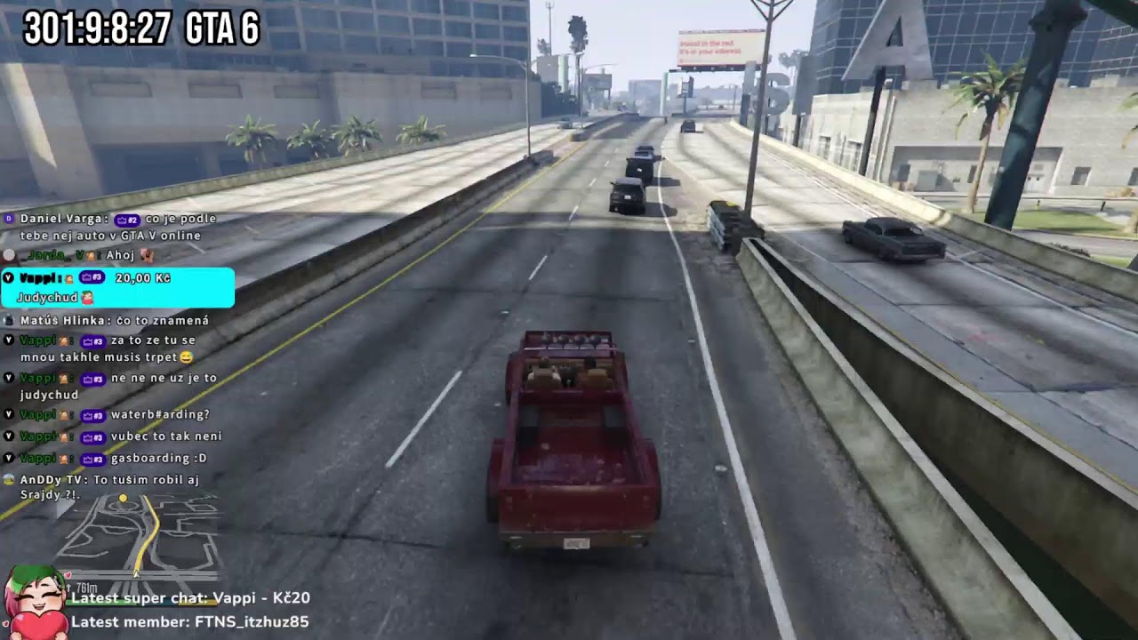 DOKÁŽU DOHRÁT GTA 5 BEZ SMRTI? POKUS 2. PART 5 !crew !discord !napojit ...