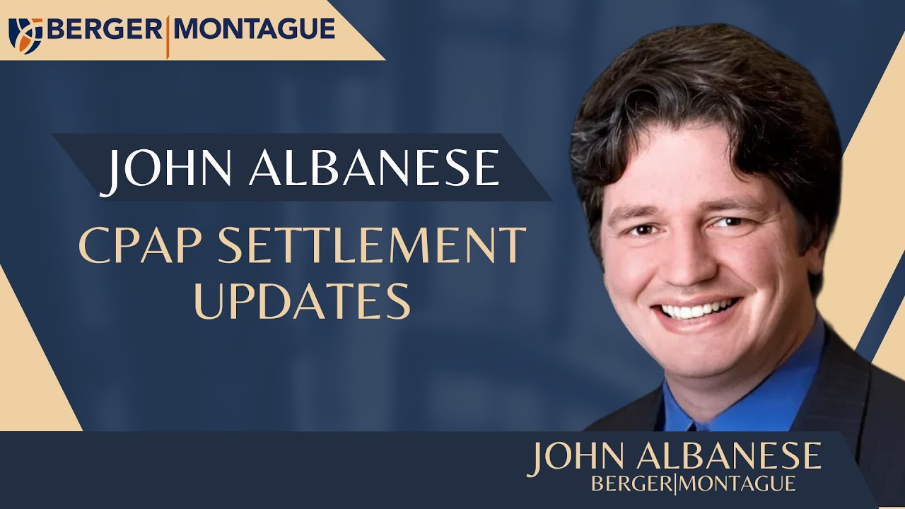 May 2024 CPAP News - Settlement + Deadline Updates with John Albanese ...