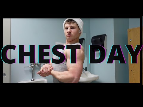 CHEST DAY VLOG (How To: Get Hot And Single Gym Moms)