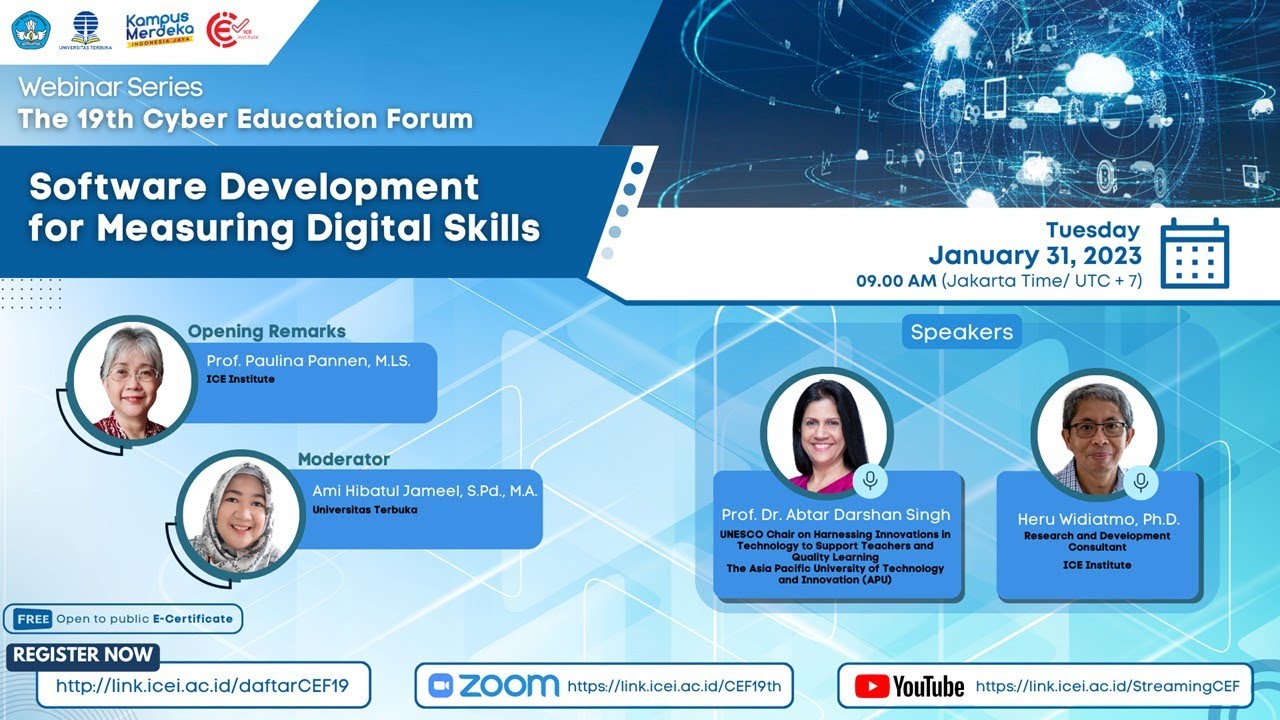 The 19th CEF ICE-I UT : “Software Development for Measuring Digital ...