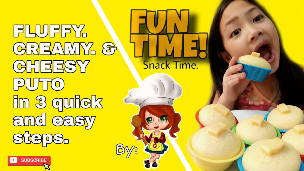 HOW TO MAKE A CHEESY PUTO | FUN AND EASY ACTIVITY FOR KIDS AT HOME ...