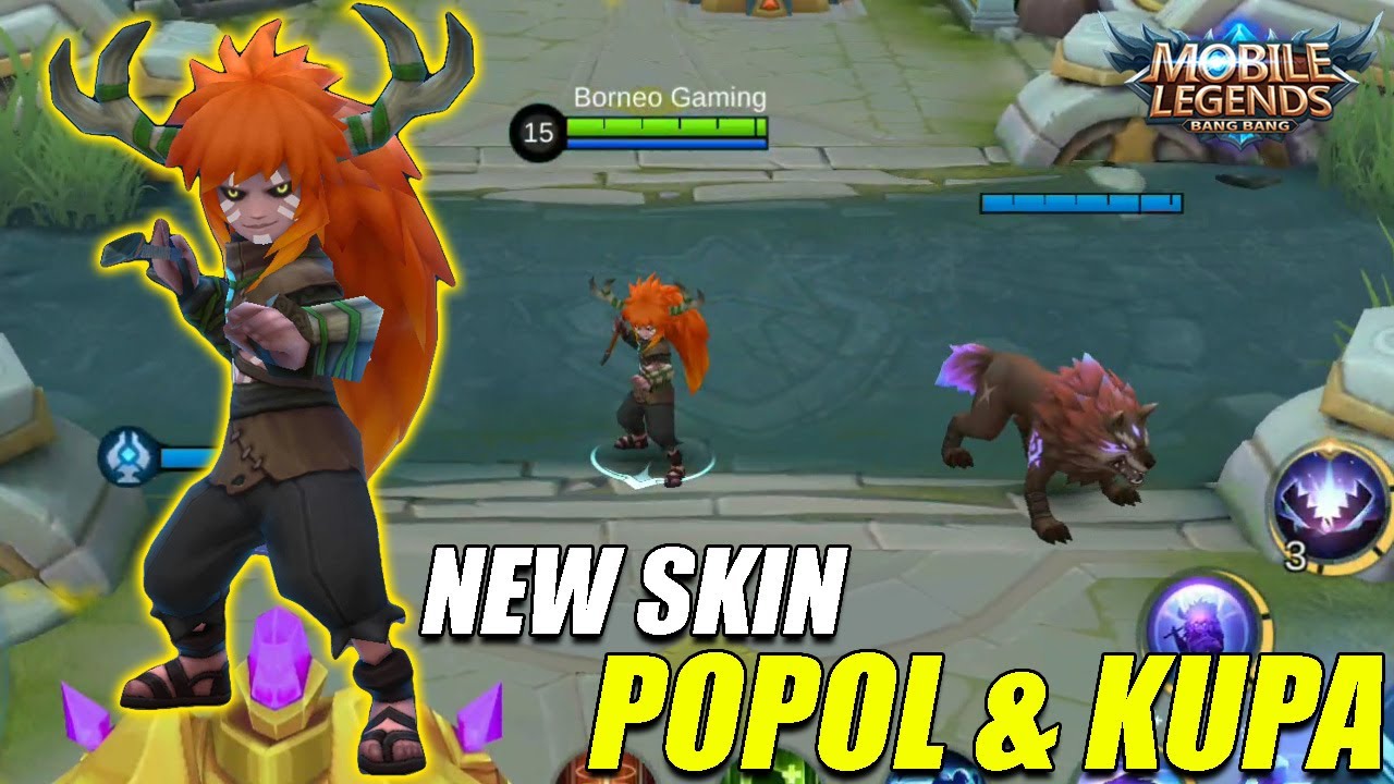 NEW SKIN POPOL & KUPA - FIRST LOOK & SKILL PREVIEW POPOL FIRST SKIN ...