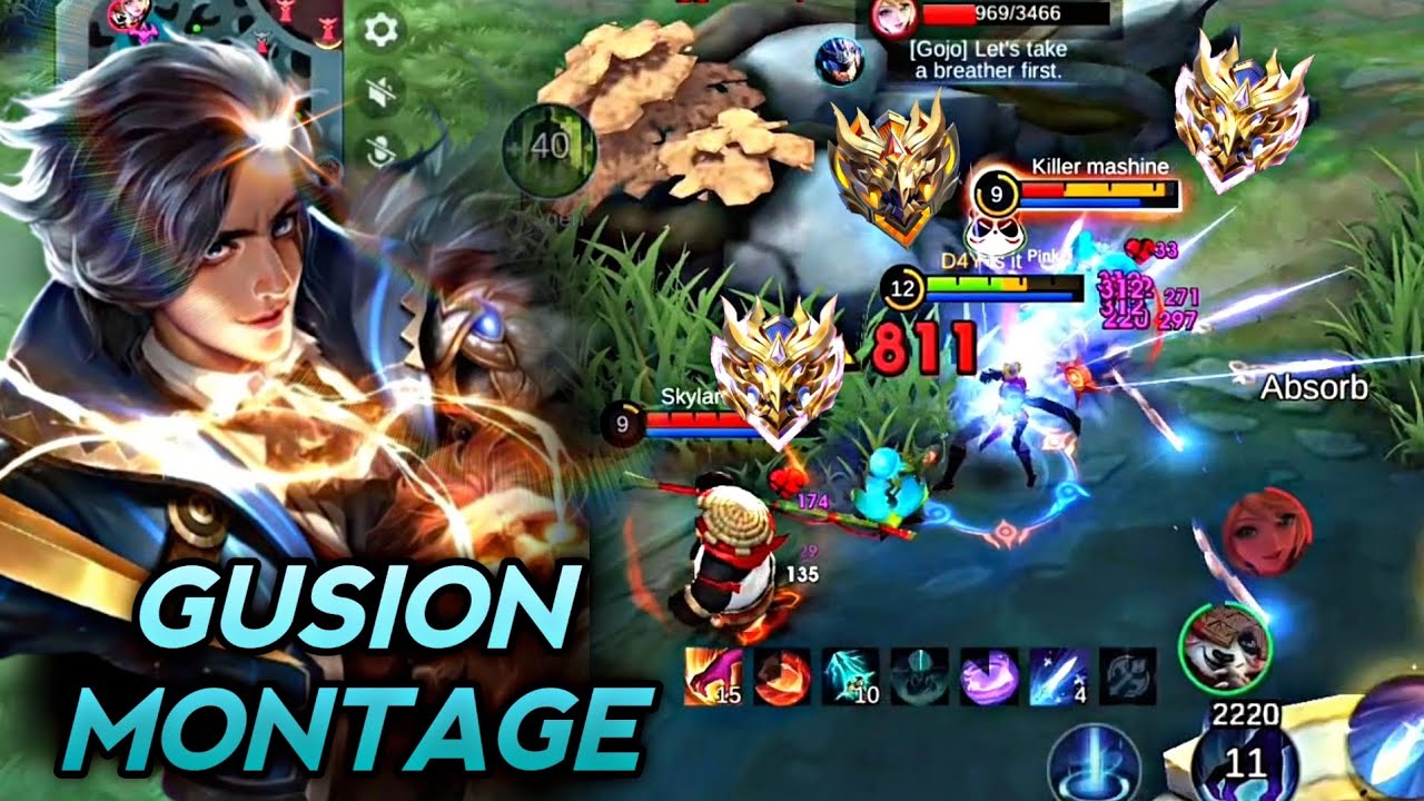 UNLEASH YOUR INNER BLADE MASTER | Gusion Montage - Xhan. - YouTube