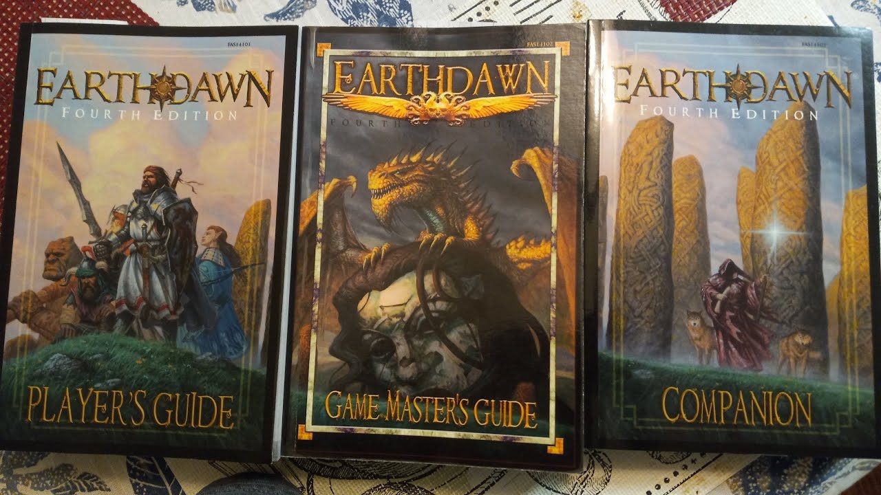 Learning "Earthdawn" Dungeon crawl DIY Test Run - YouTube