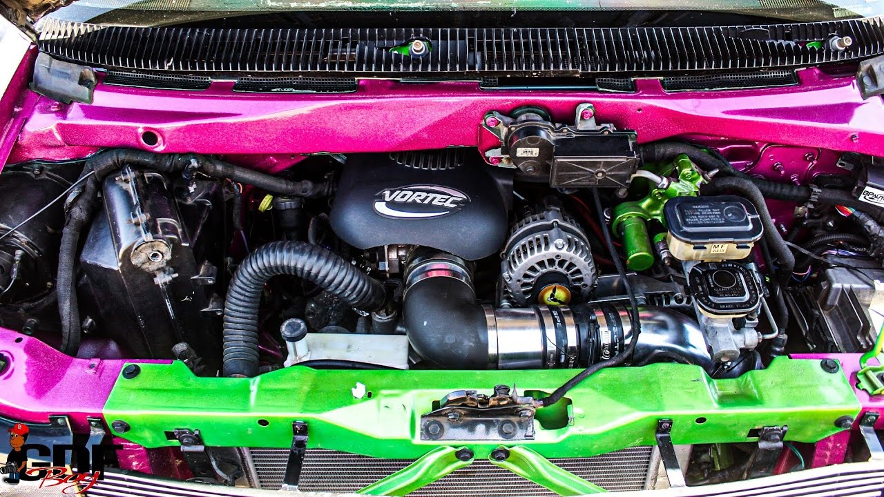 Bass Chevy Astro Van With a LS Swap - YouTube