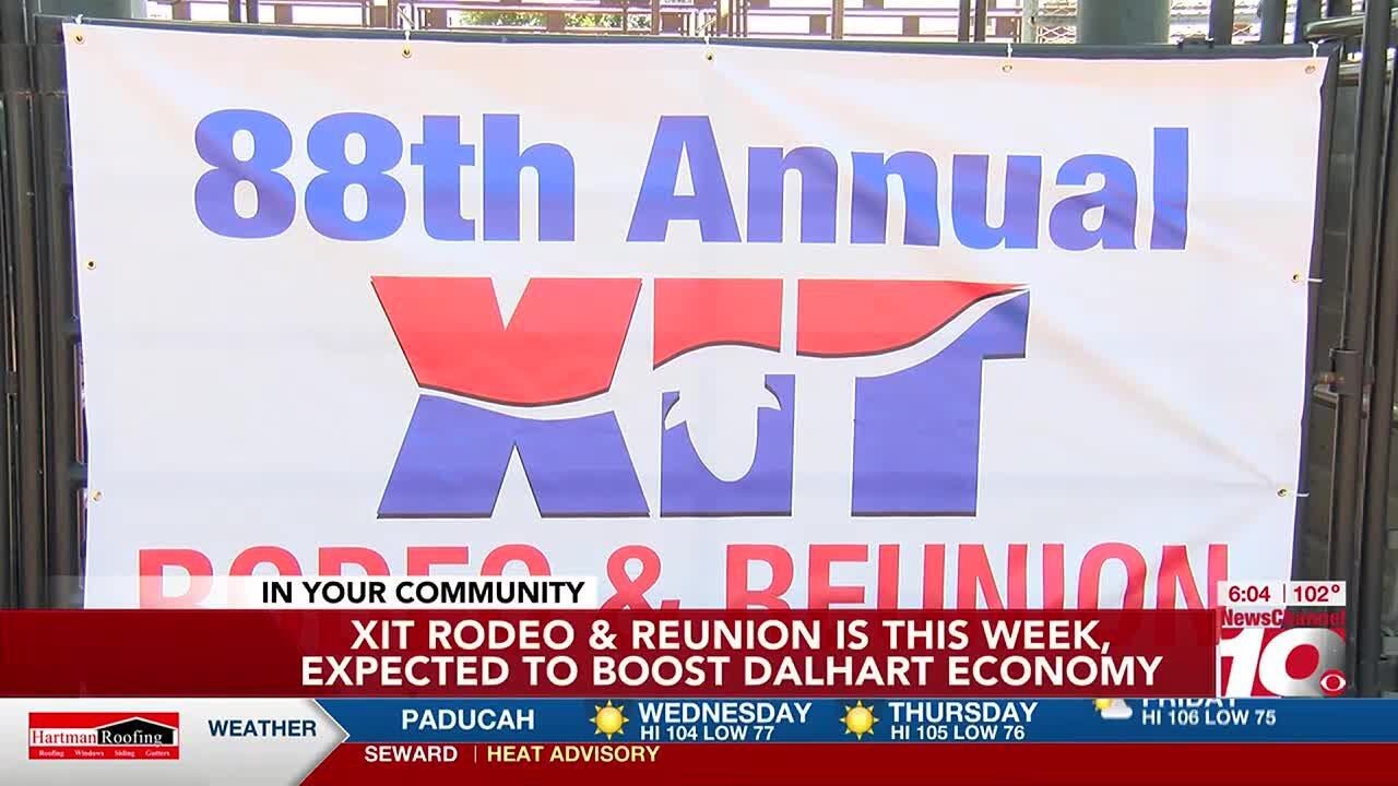 VIDEO: XIT Rodeo & Reunion kicks off this week, expected to boost ...