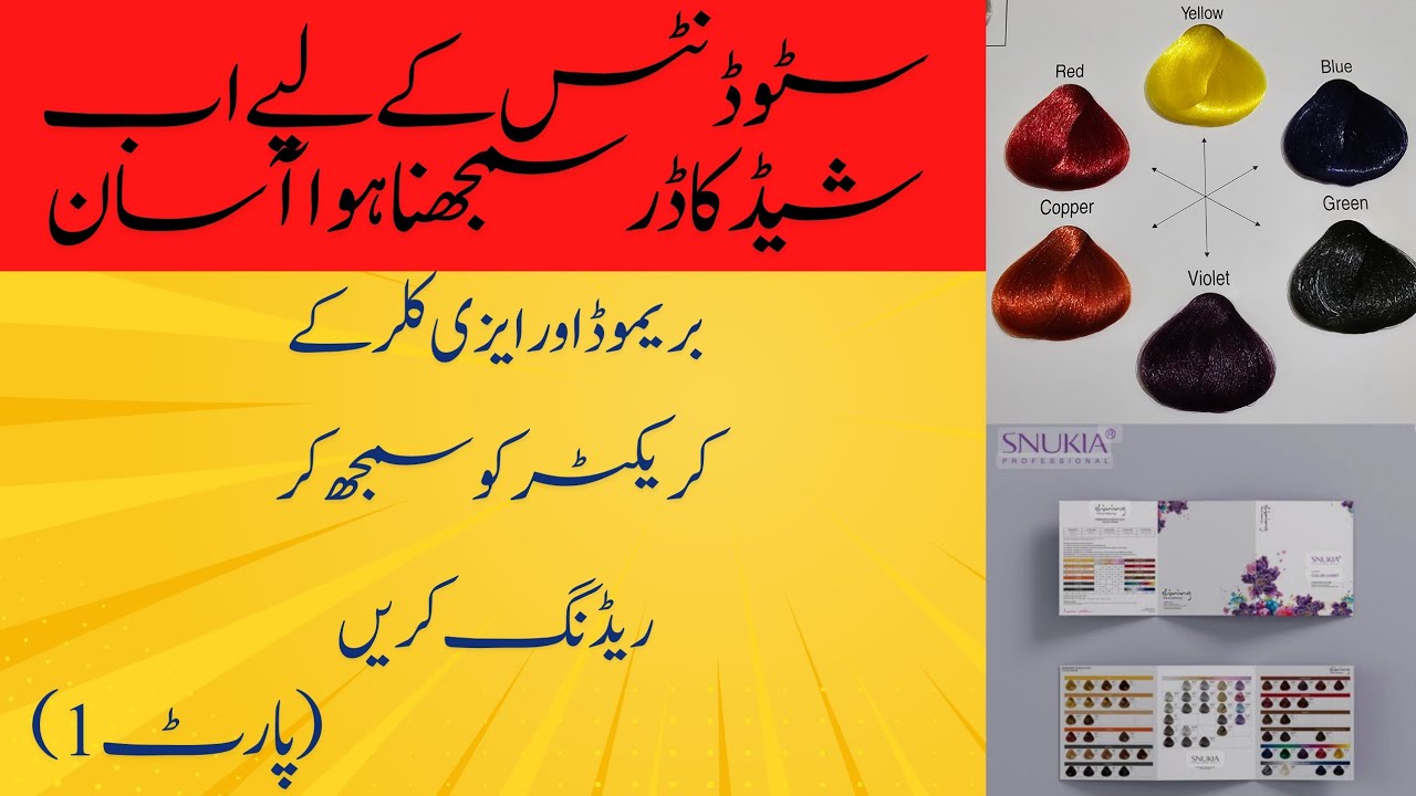 Bremod. & Eazicolor. Shade card reading method/ By Aisha Nazir - YouTube