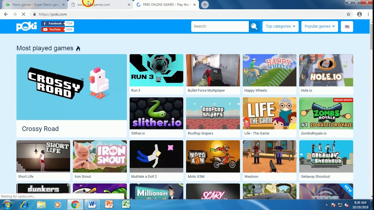 How to play games online - YouTube