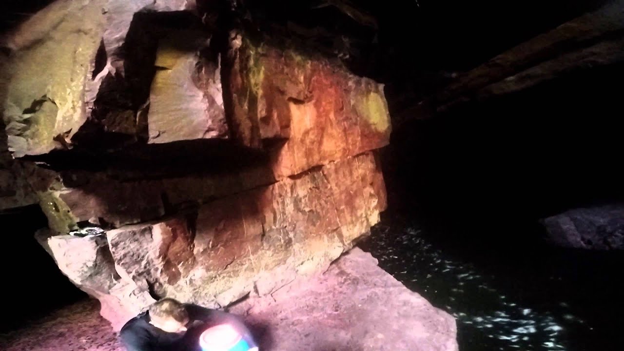Downpatrick head cave - YouTube
