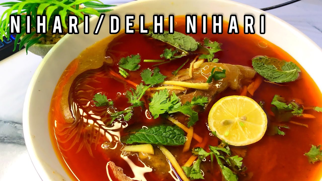 Traditional Style Nihari Recipe | Delhi Nihari Recipe 😍🔥 - YouTube