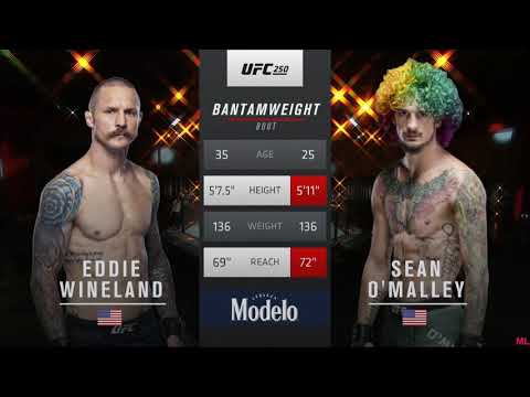 Eddie Wineland vs. Sean O’Malley. UFC 250 - YouTube