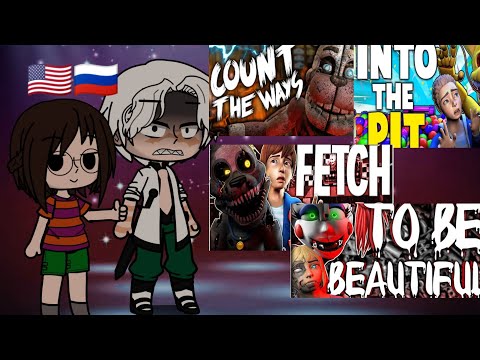 Hashiras react to Fnaf books song