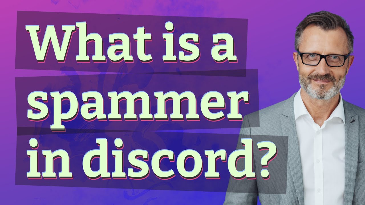 What is a spammer in discord? - YouTube