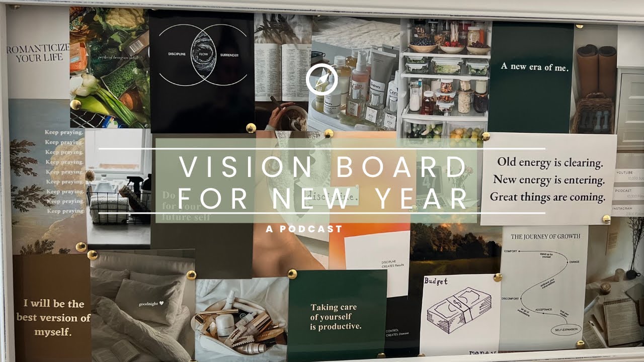 CREATING VISION BOARDS FOR THE NEW YEAR! Best Friends Setting Goals and ...