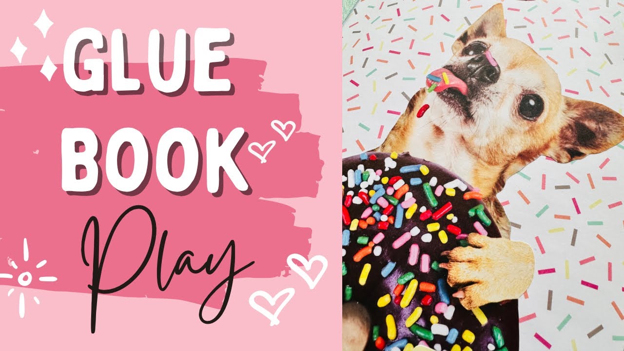 ️Glue Book Play using Scrapbook Paper & Dollar Tree images! SO👏🏼MUCH👏🏼 ...