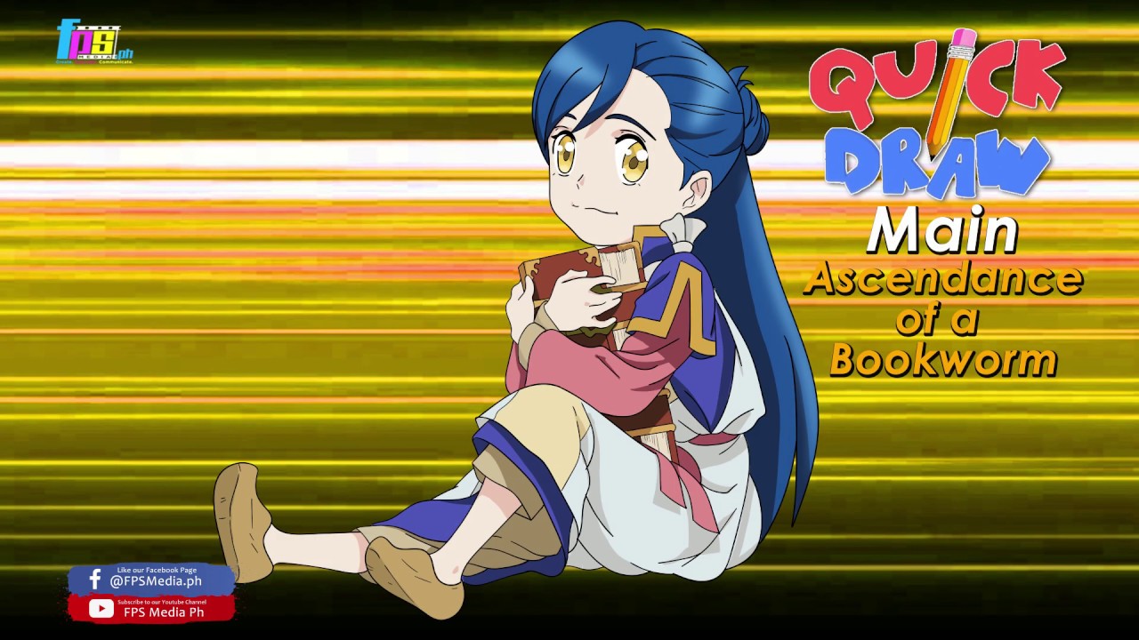 Quick Draw Main (Myne) Ascendance of a Bookworm Timelapse - YouTube