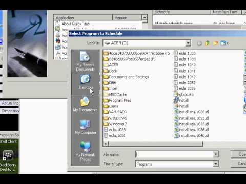 Automatically run a batch file (matrix rain) - YouTube