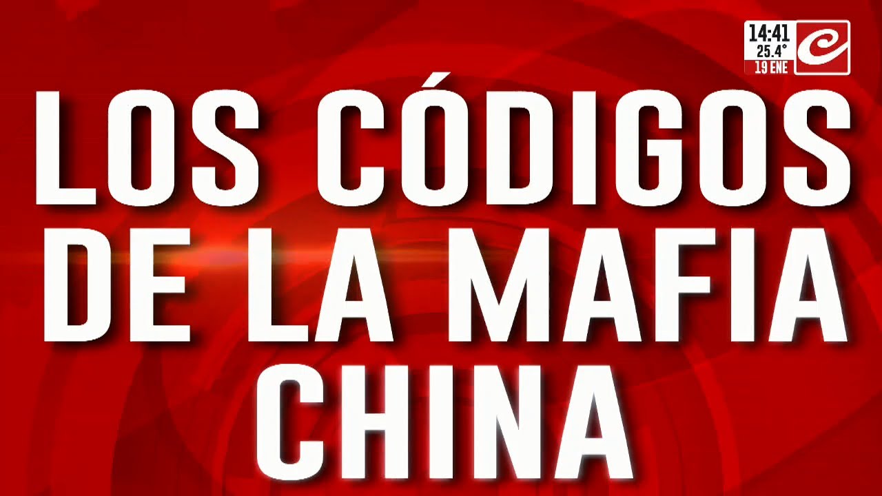 Los códigos de la mafia china: ¿Cómo son las fases? - YouTube