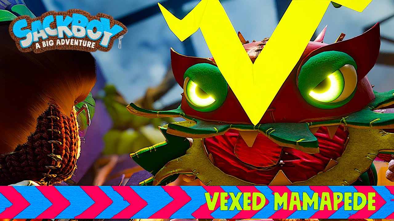 Sackboy: A Big Adventure | Vexed Mamapede | Boss Fight (4K) - YouTube