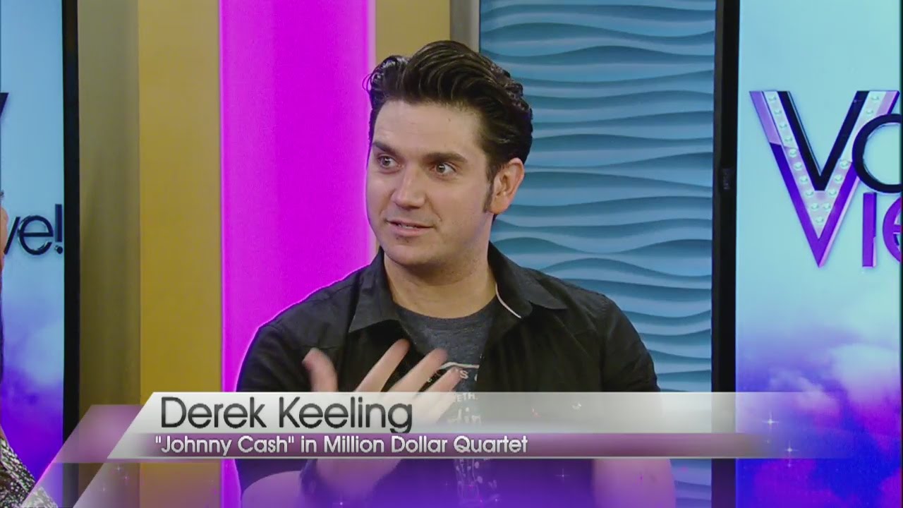 Derek Keeling of 'Million Dollar Quartet' guest hosts Valley View Live ...