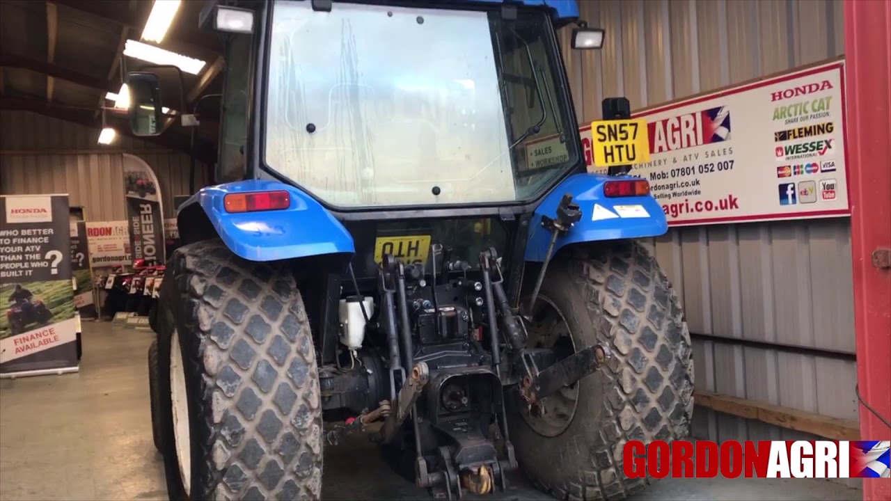 New Holland TL70A 2WD Tractor - YouTube
