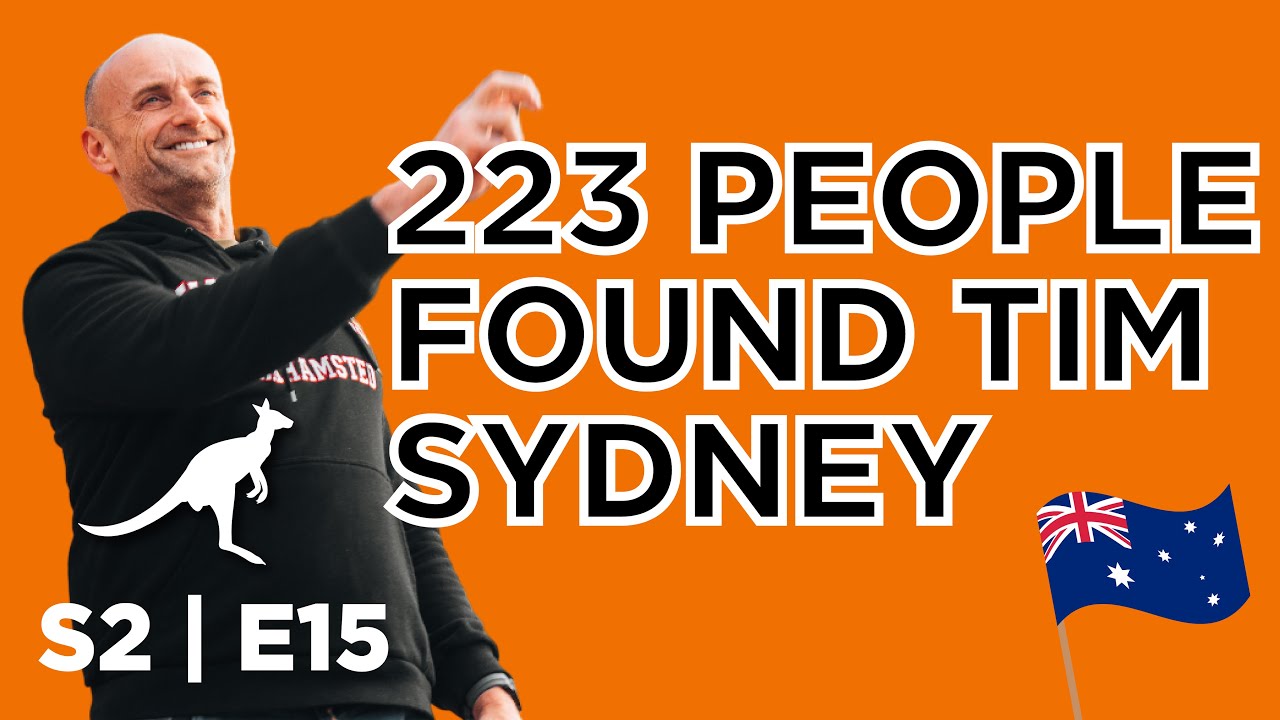 223 people found Tim Hayden in Sydney | HW Journey S2 EP15 - YouTube