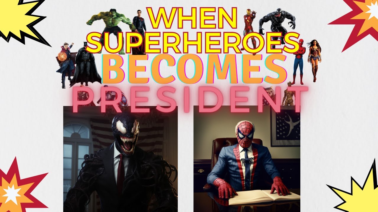 SUPERHEROES BECOME PRESIDENT! | Superheroes Change Jobs : Eps. 10 - YouTube