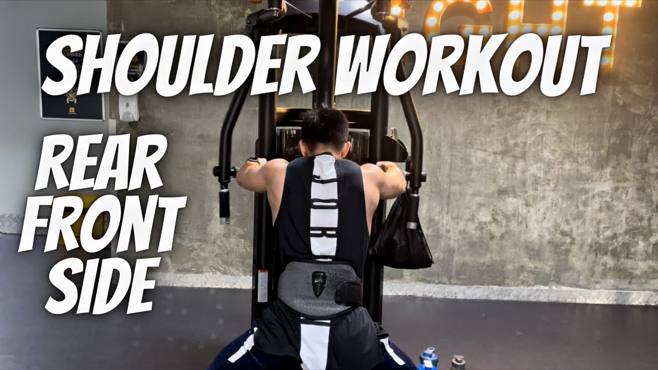 FRONT SIDE REAR DELTS - YouTube