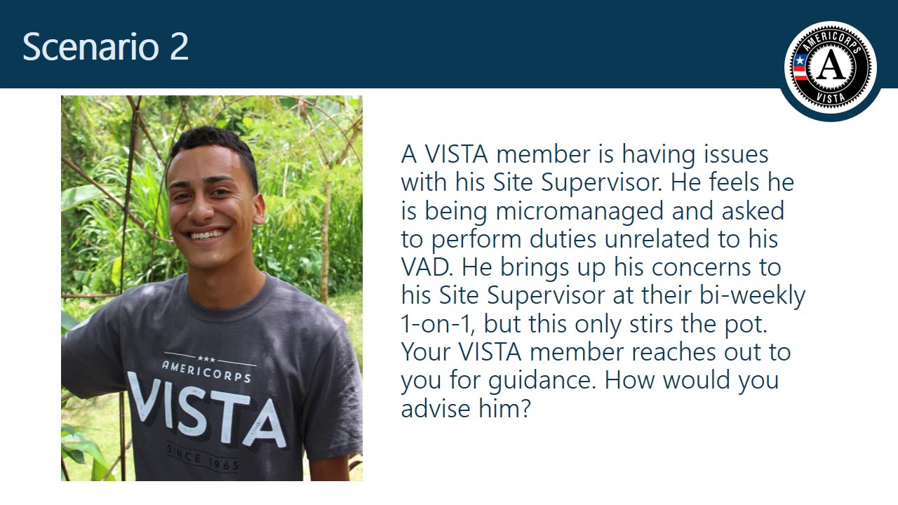 VISTA Leader Orientation Module 3.2: Connecting & Engaging Members ...