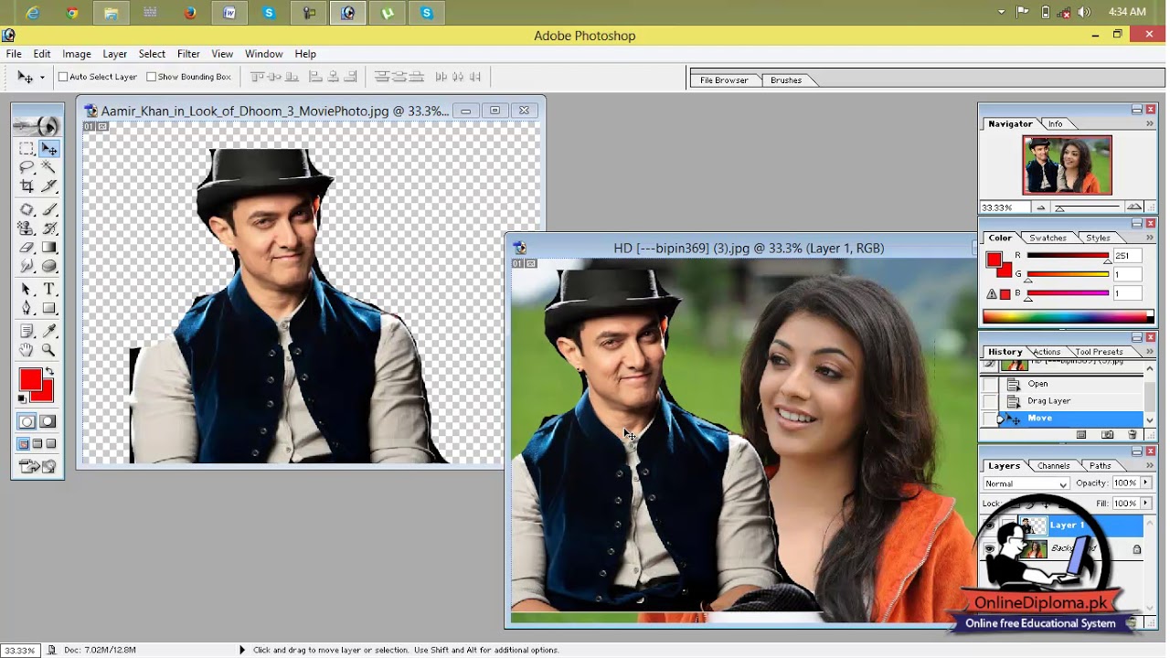 Photoshop Manipulation Tutorial For beginner | make your first ...