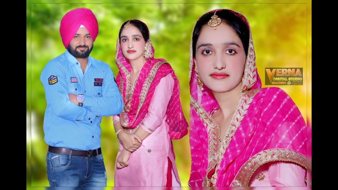 Ramandeep Kaur Weds Harpreet Singh Live By- Verma Digital Studio Dacher ...