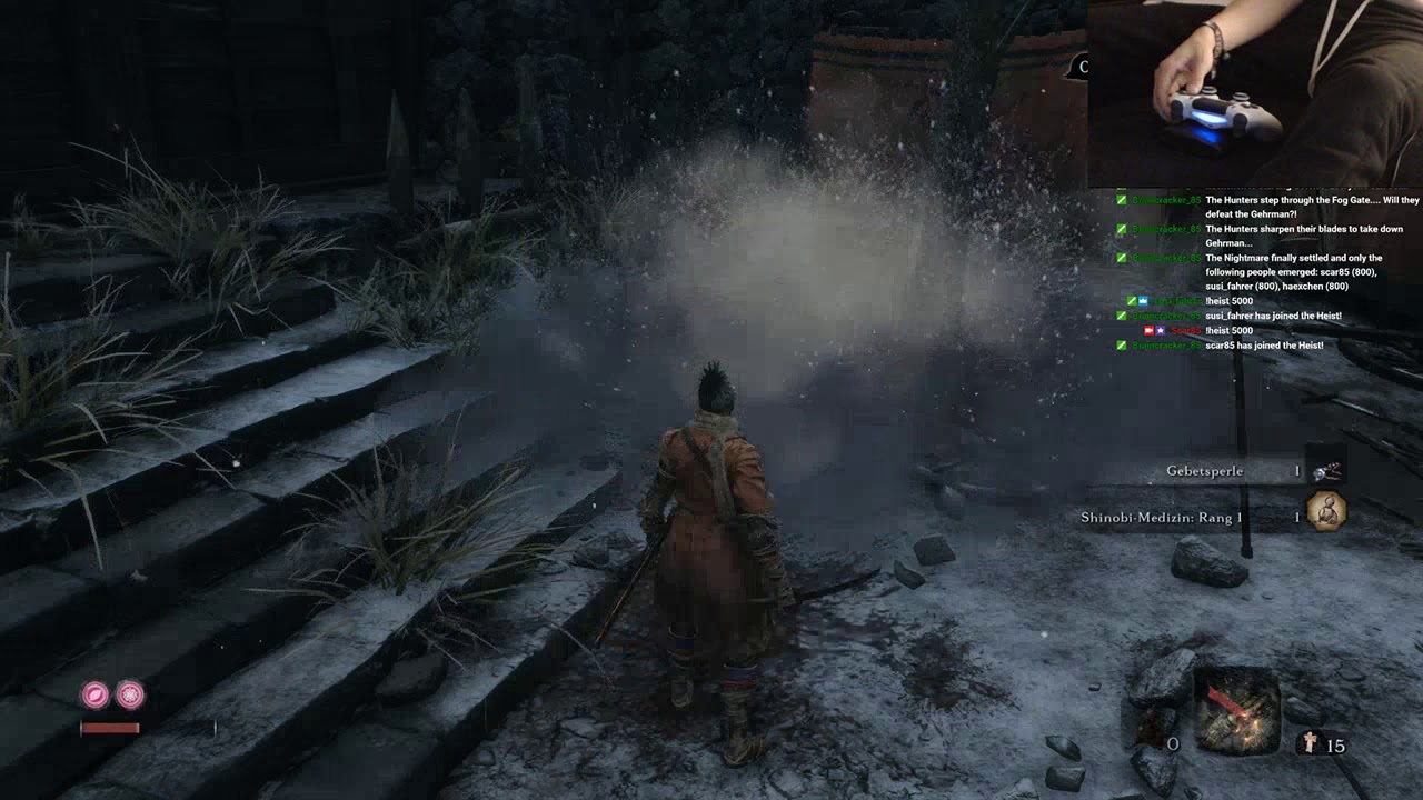 IDLE HANDS Sekiro - Mini Boss No2 - 1st Chained Ogre - YouTube