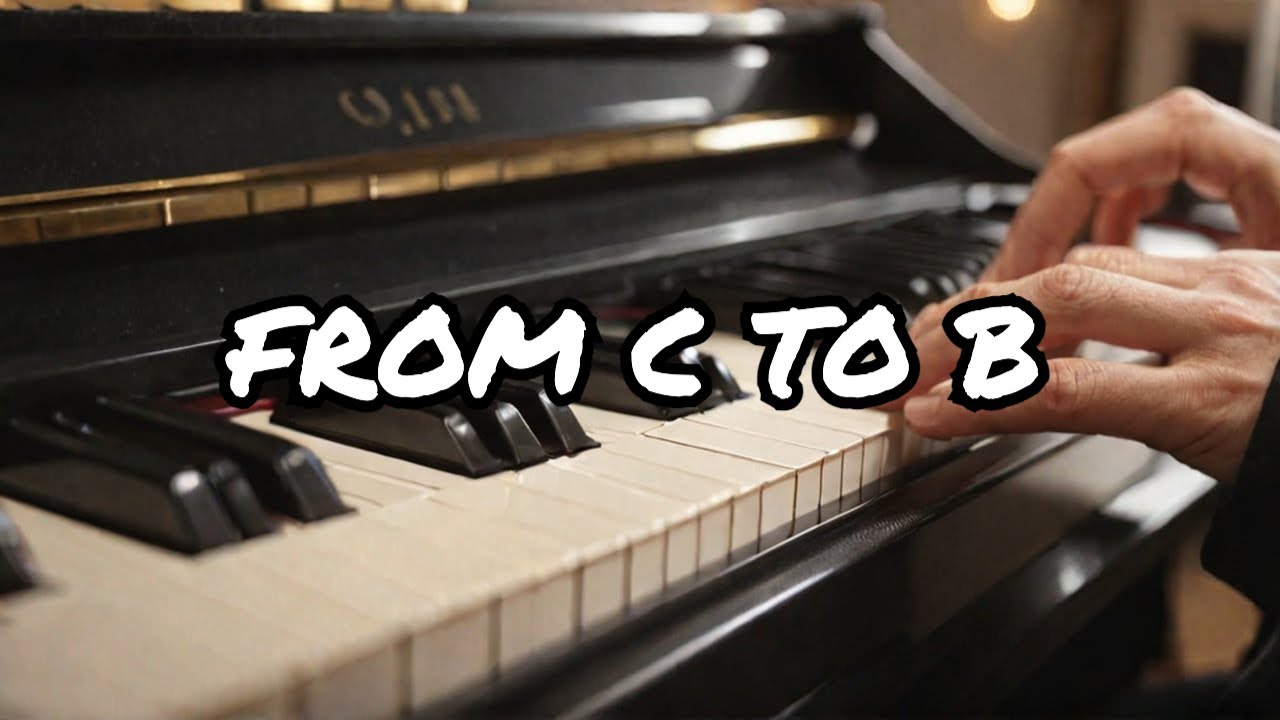 Mastering Piano Chords: C to B with Sharps & Flats 🎹🎶🎼🎵 - YouTube