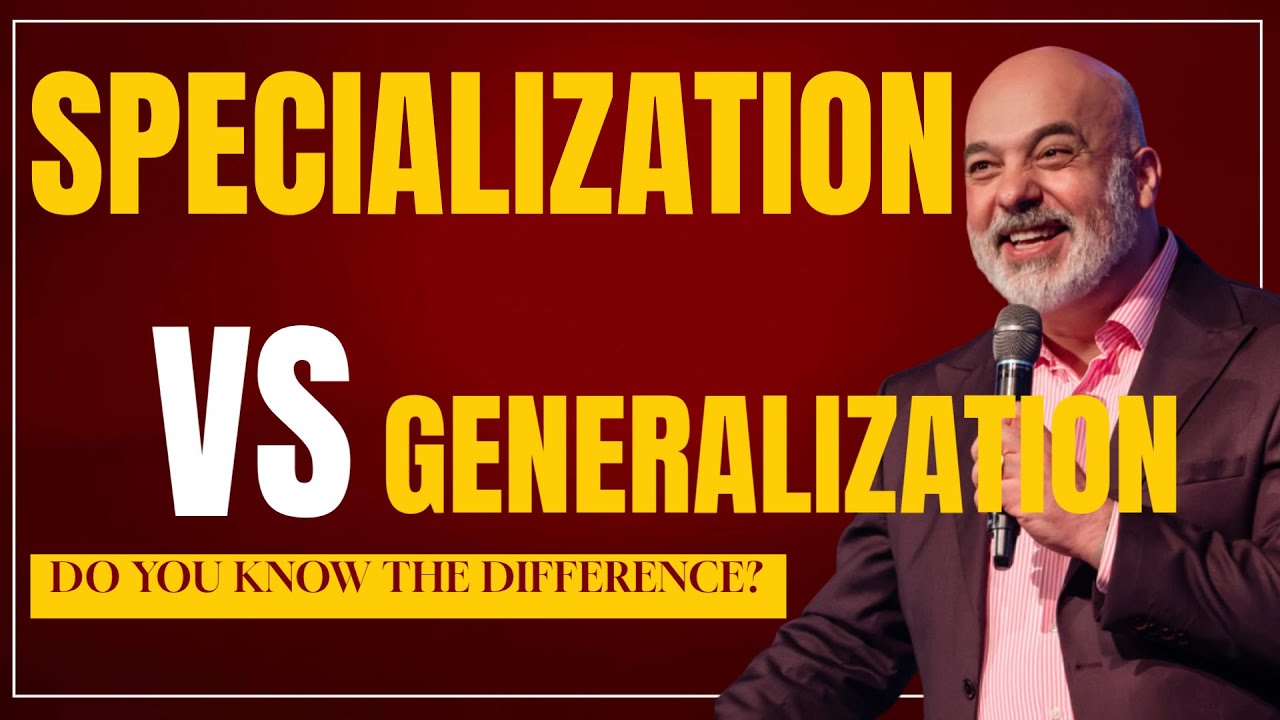 Specialization VS Generalization - YouTube