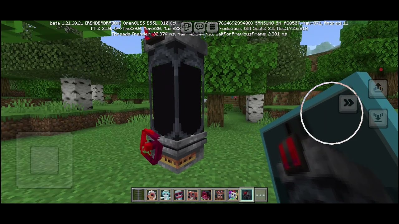 Jogando mod de DANDYS WORLD no minecraft - YouTube