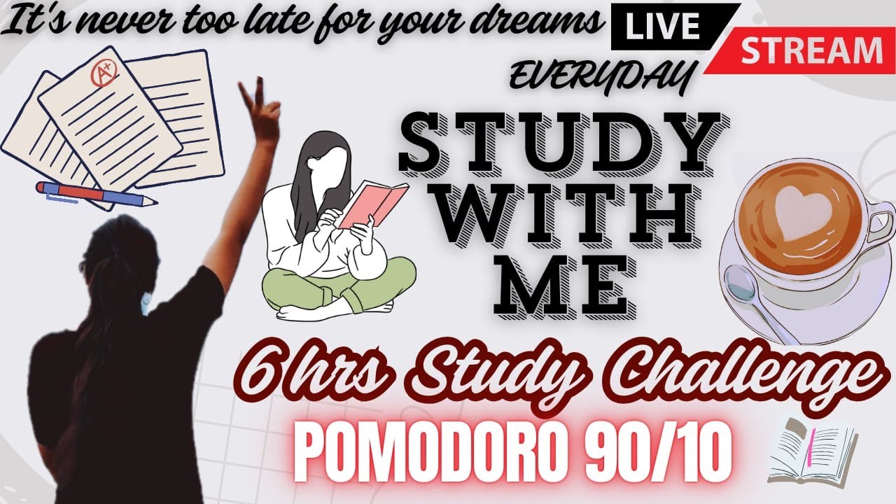 Study with me !! Let's try to pull an All-Nighter # RESTART ..Let's Study !! pomodoro 90/10 ...