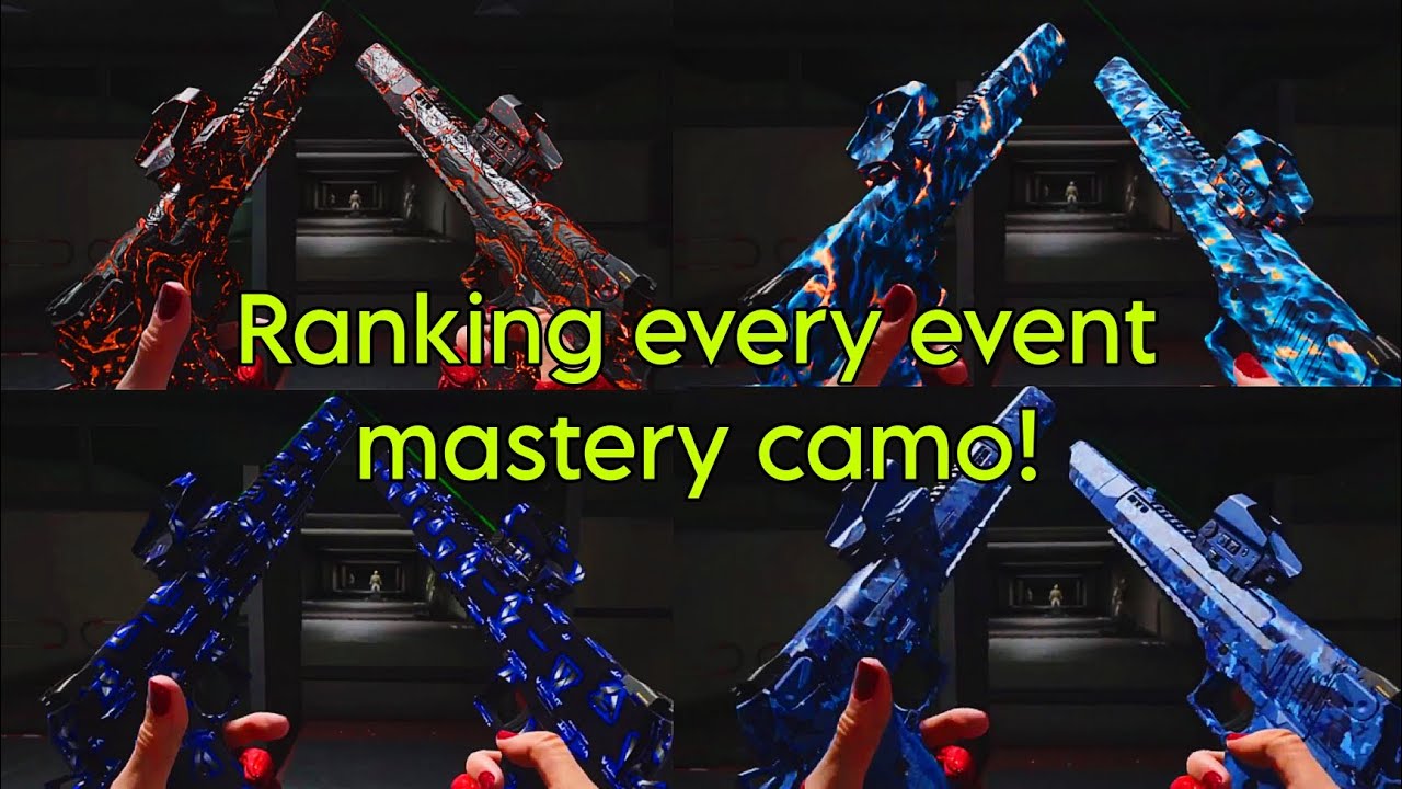 Ranking EVERY Event Mastery Camo In MWIII! - YouTube