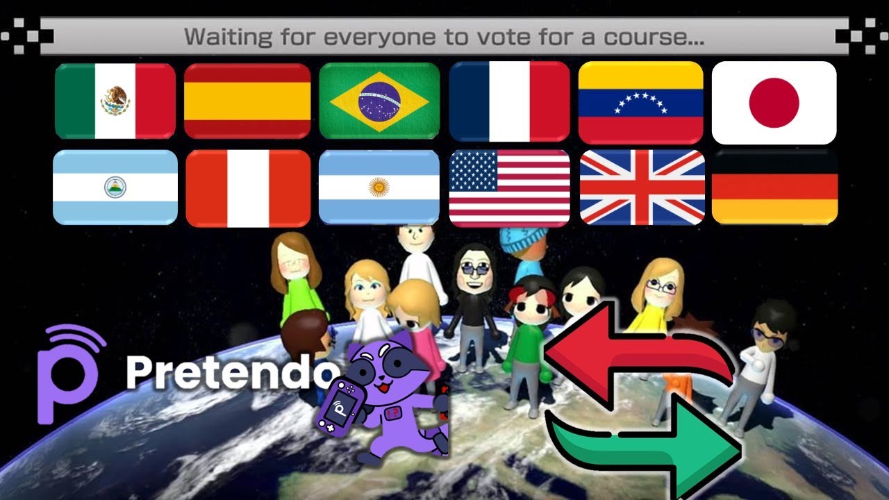 Cambia tu bandera de Nintendo Wiiu l Pretendo Network l Banderas de ...