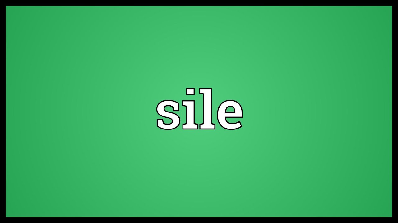 Sile Meaning - YouTube